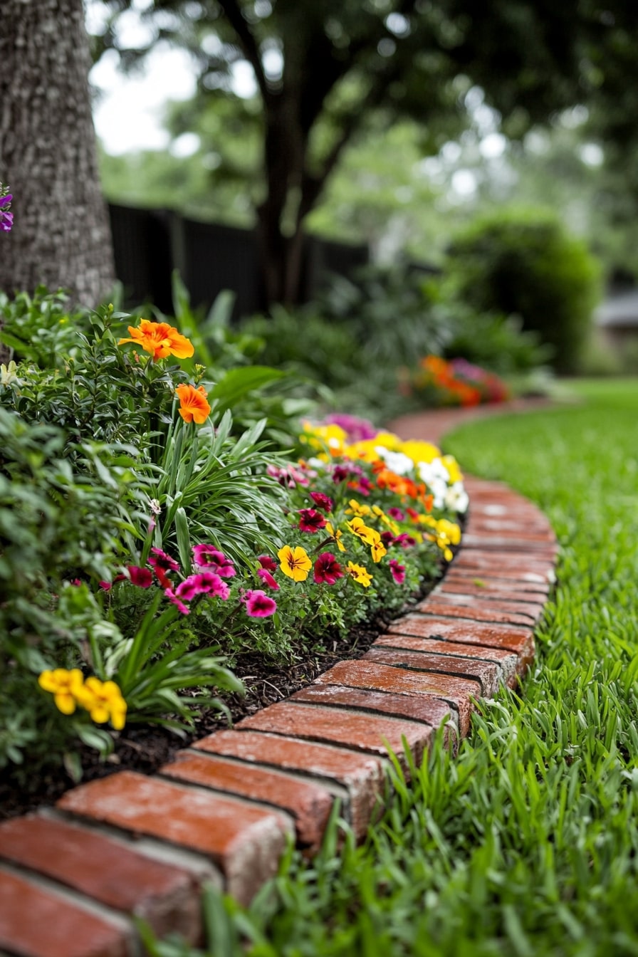 20 Flower Bed Edging Ideas (Low-Cost, High Impact)