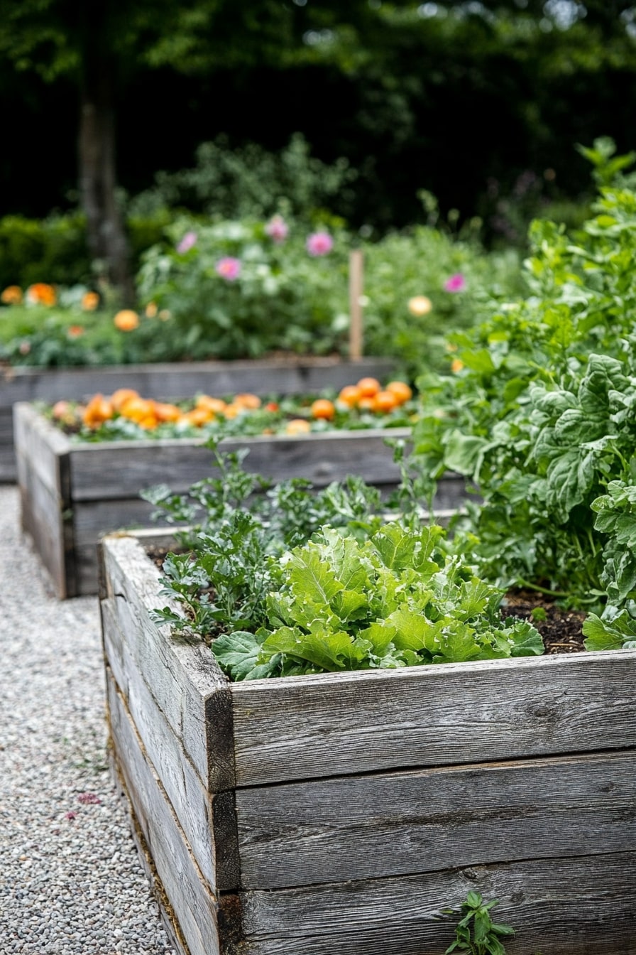 20 Garden Borders with Sleepers Ideas