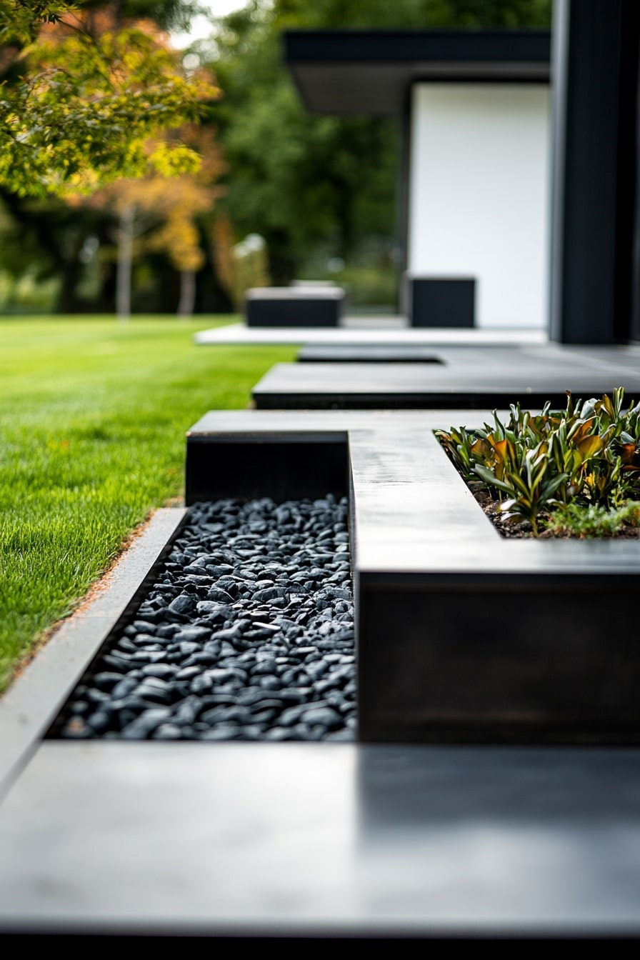 20 Garden Borders with Sleepers Ideas